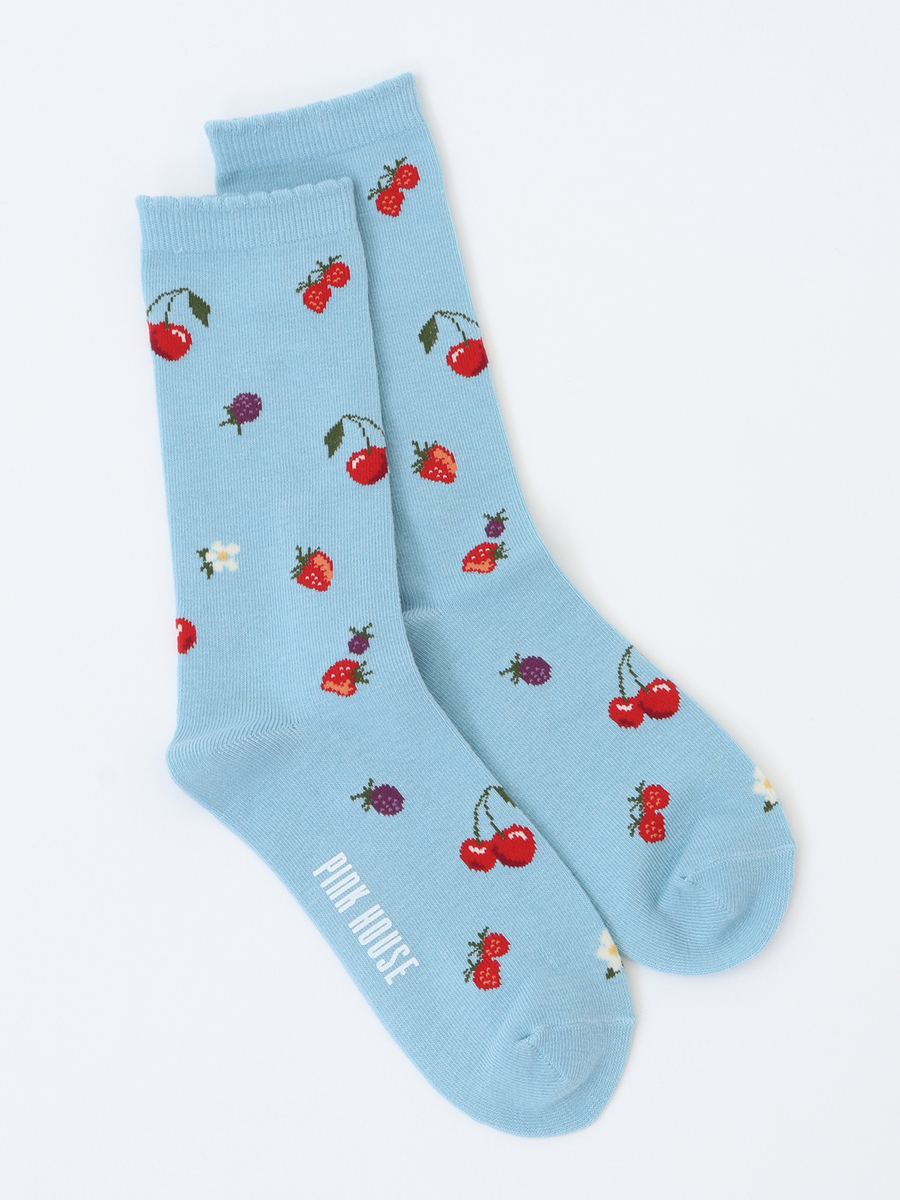 ベリーズモチーフソックス｜ピンクハウスオフィシャルオンラインストア｜PINK HOUSE OFFICIAL ONLINE STORE